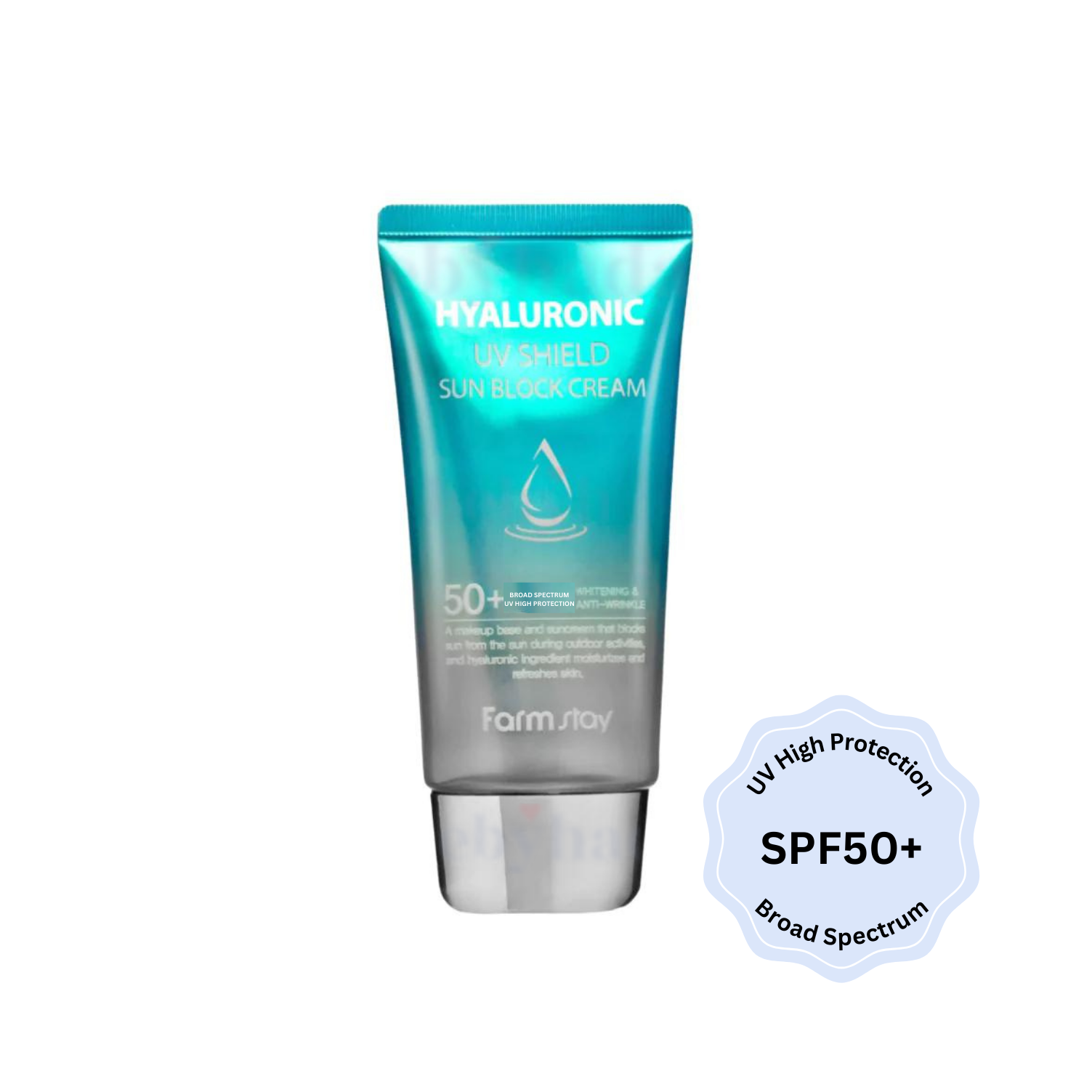 Hyaluronic UV Shield Sun Cream SPF50+ Broad Spectrum - FARMSTAY
